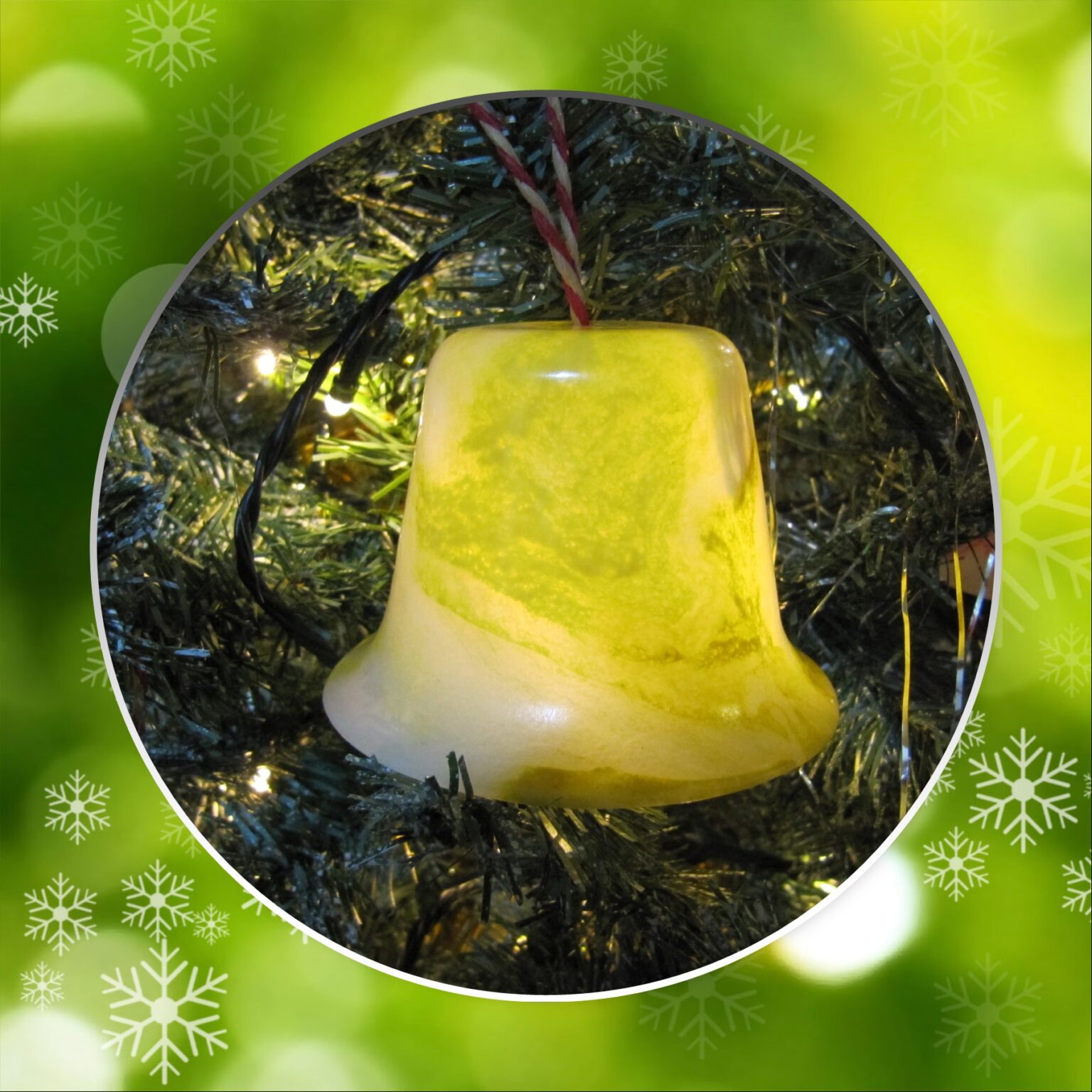 Bandalasta 103 bauble – yellow marble – Charlesworth Mouldings